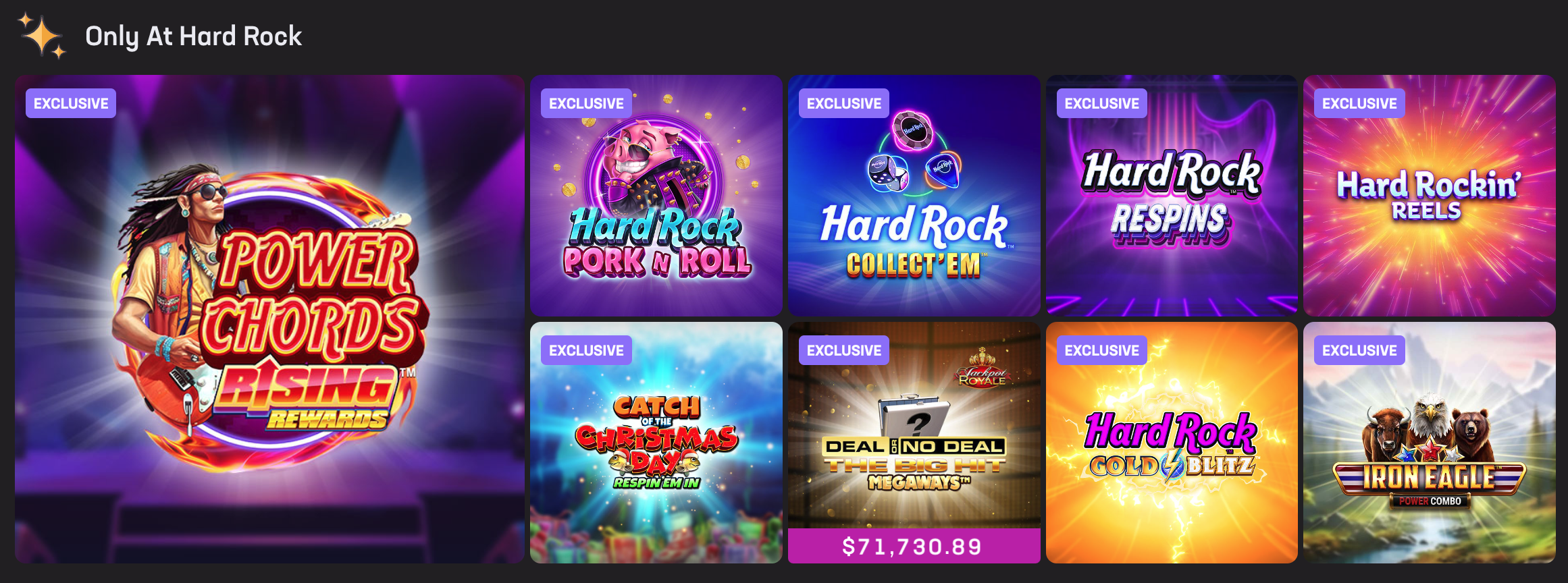 Exclusive Slot Hits Hard Rock Bet: Power Chords Rising Rewards