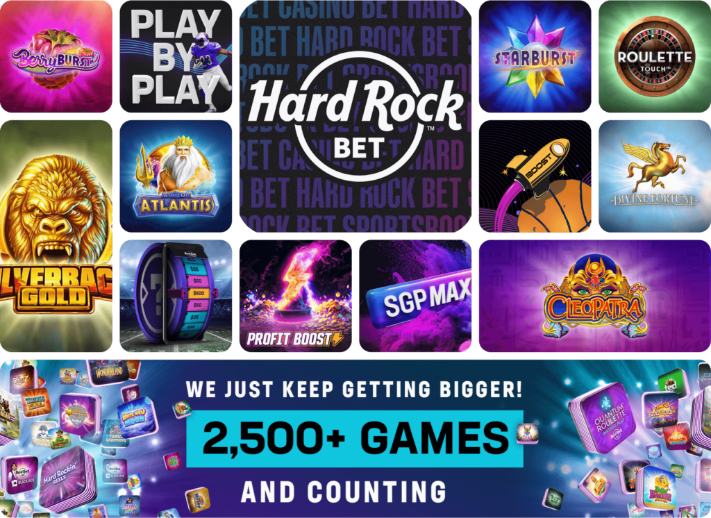 New Jersey Online Casino - Bet Real Money at Hard Rock Bet