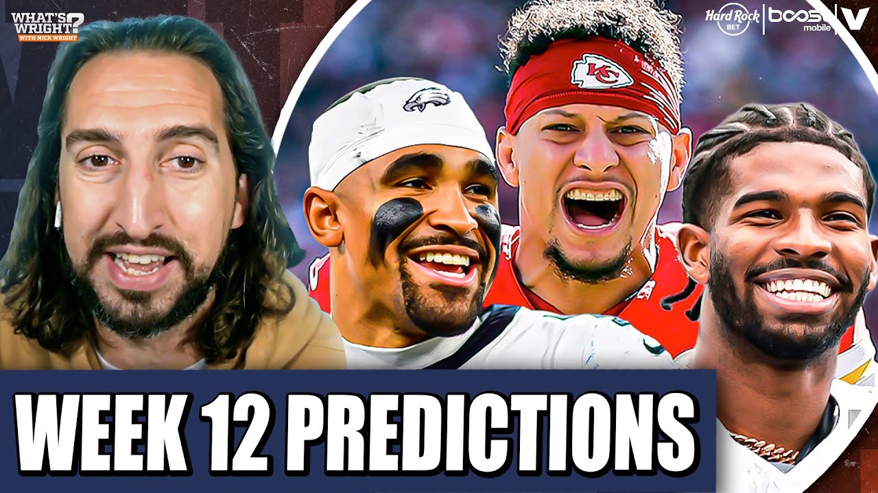 Nick Wright’s Week 12 Picks: Bears, Browns, and a Bounce-Back Bet