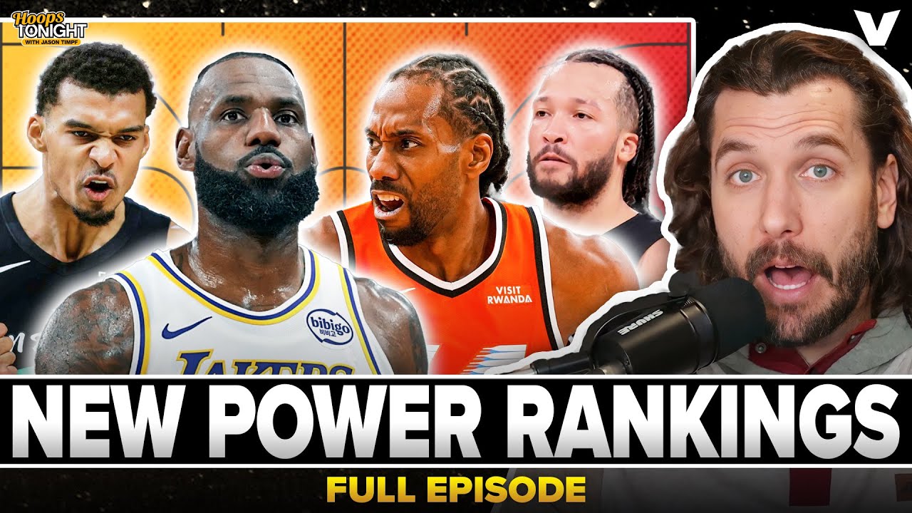 Jason Timpf: NBA Power Rankings for the Week of December 29