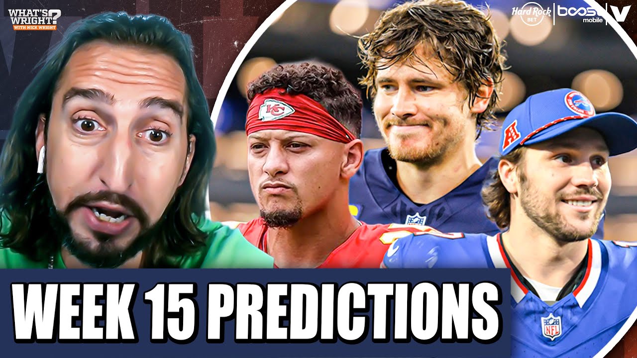 Nick Wright's Picks: Five Bets for NFL Week 15