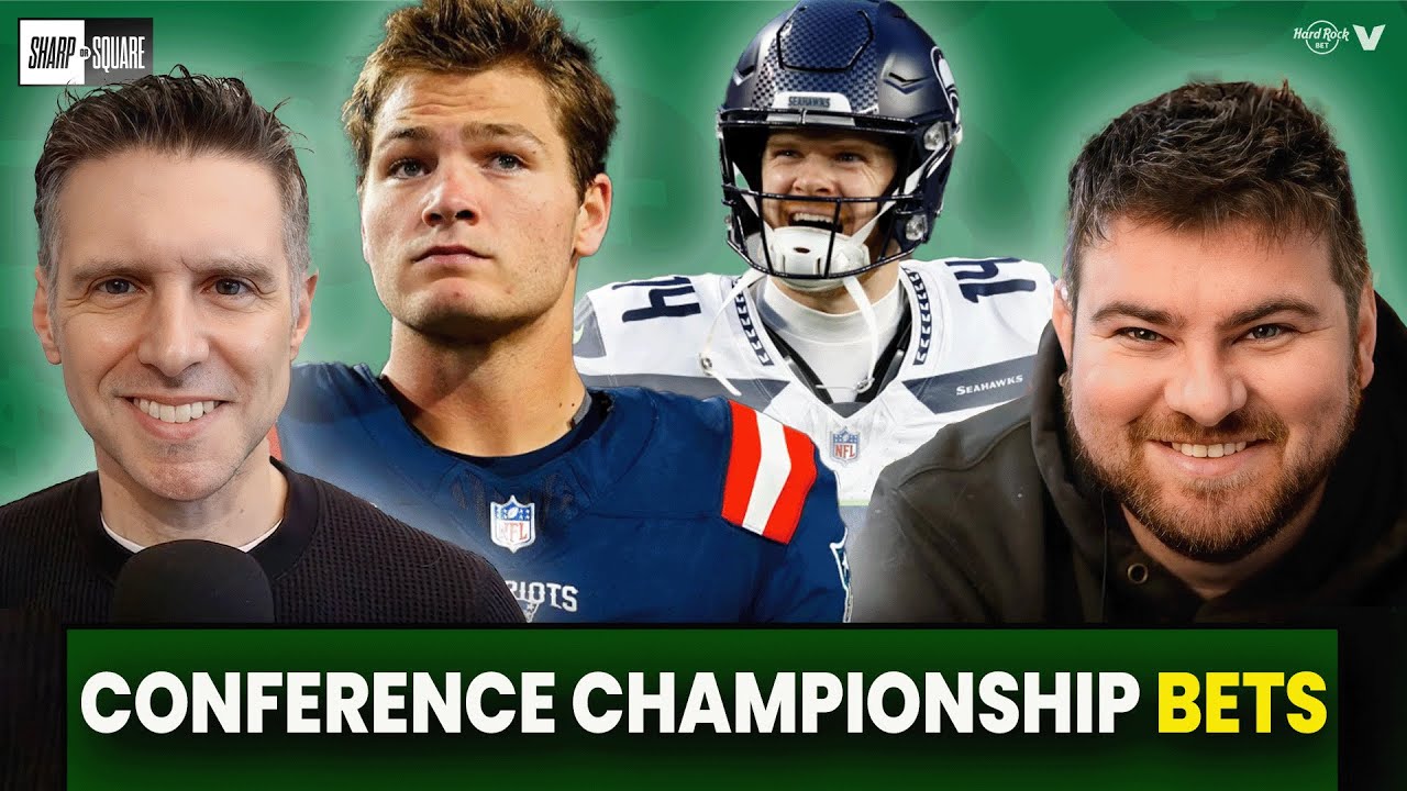Sharp or Square: NFL Championship Sunday Leans & Best Bets